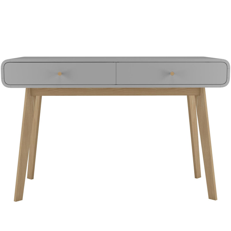 George Oliver Jenniya Writing Desk with Drawers & Reviews | Wayfair